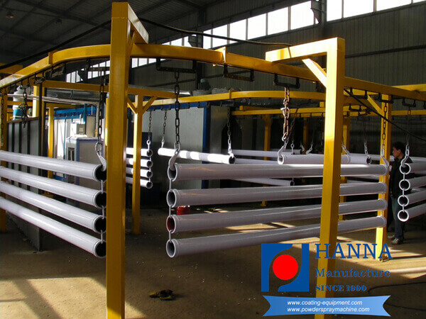 Valve &Steel Pipe Powder Coating Line - Buy Valve &Steel Pipe Inner ...
